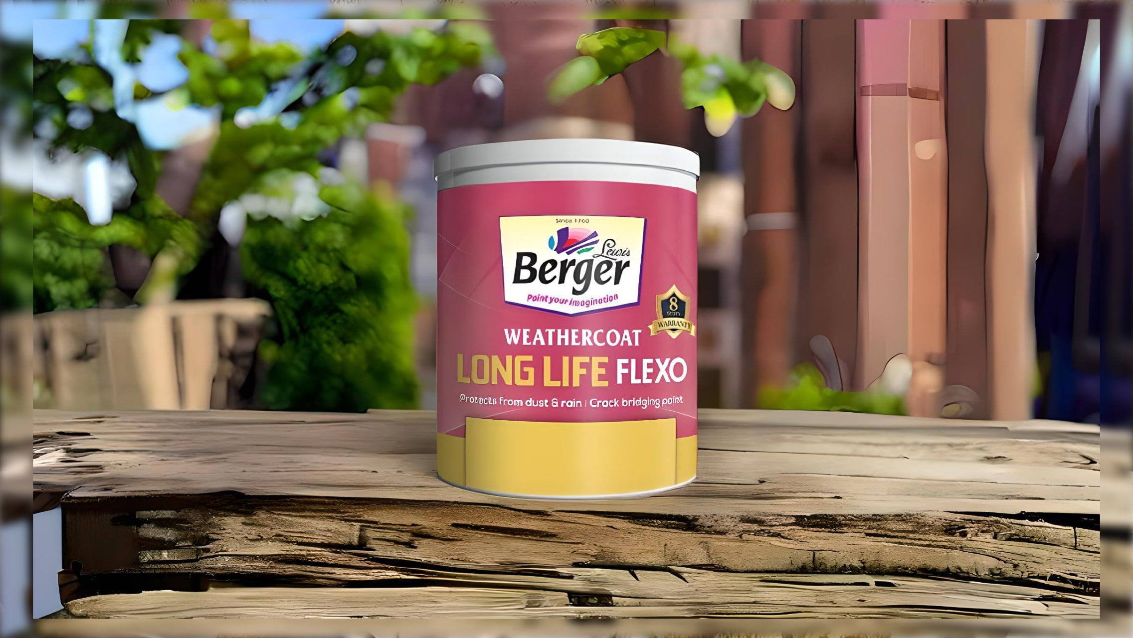 Weathercoat Long Life Flexo Best Paint for Exterior Walls