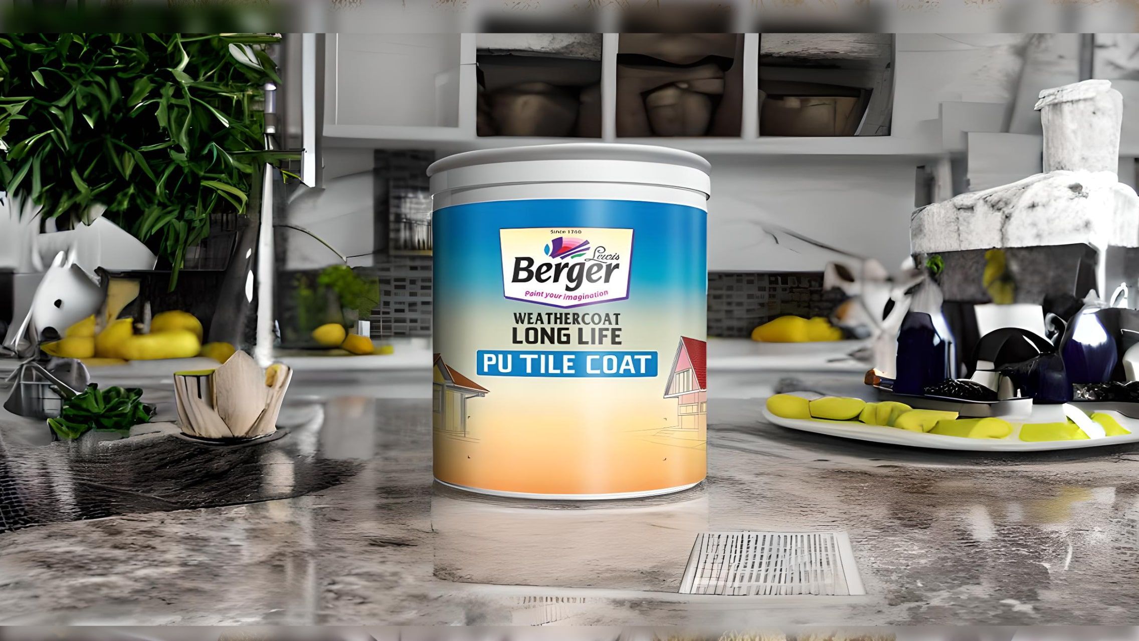 Weathercoat Long Life PU Tile Coat Roof & Floor Coating