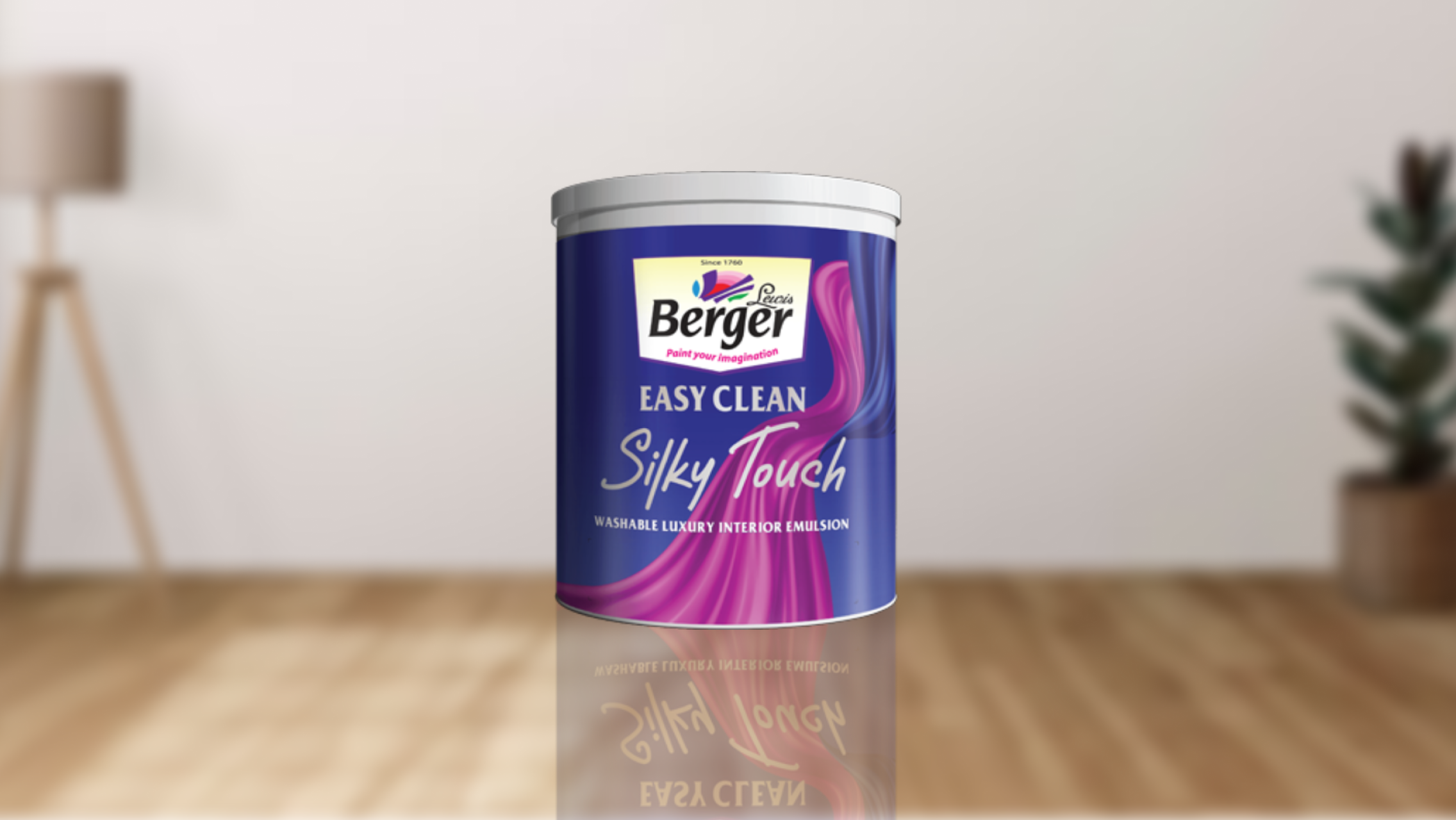 Easy Clean Silky Touch Interior Paint by Berger Paints
