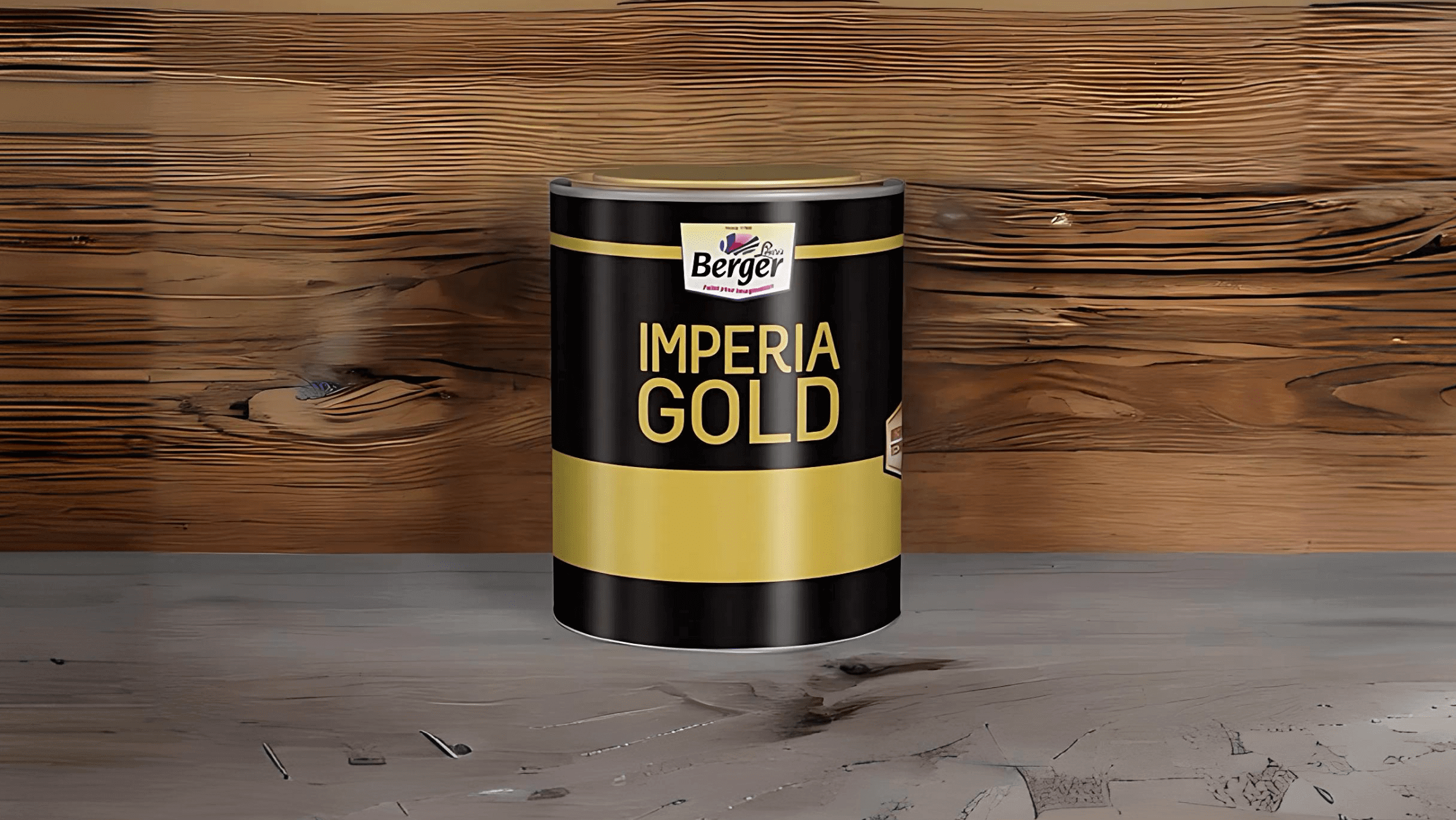 Imperia Gold Wood Finish | Luxurious Gold Tint | Berger Paints