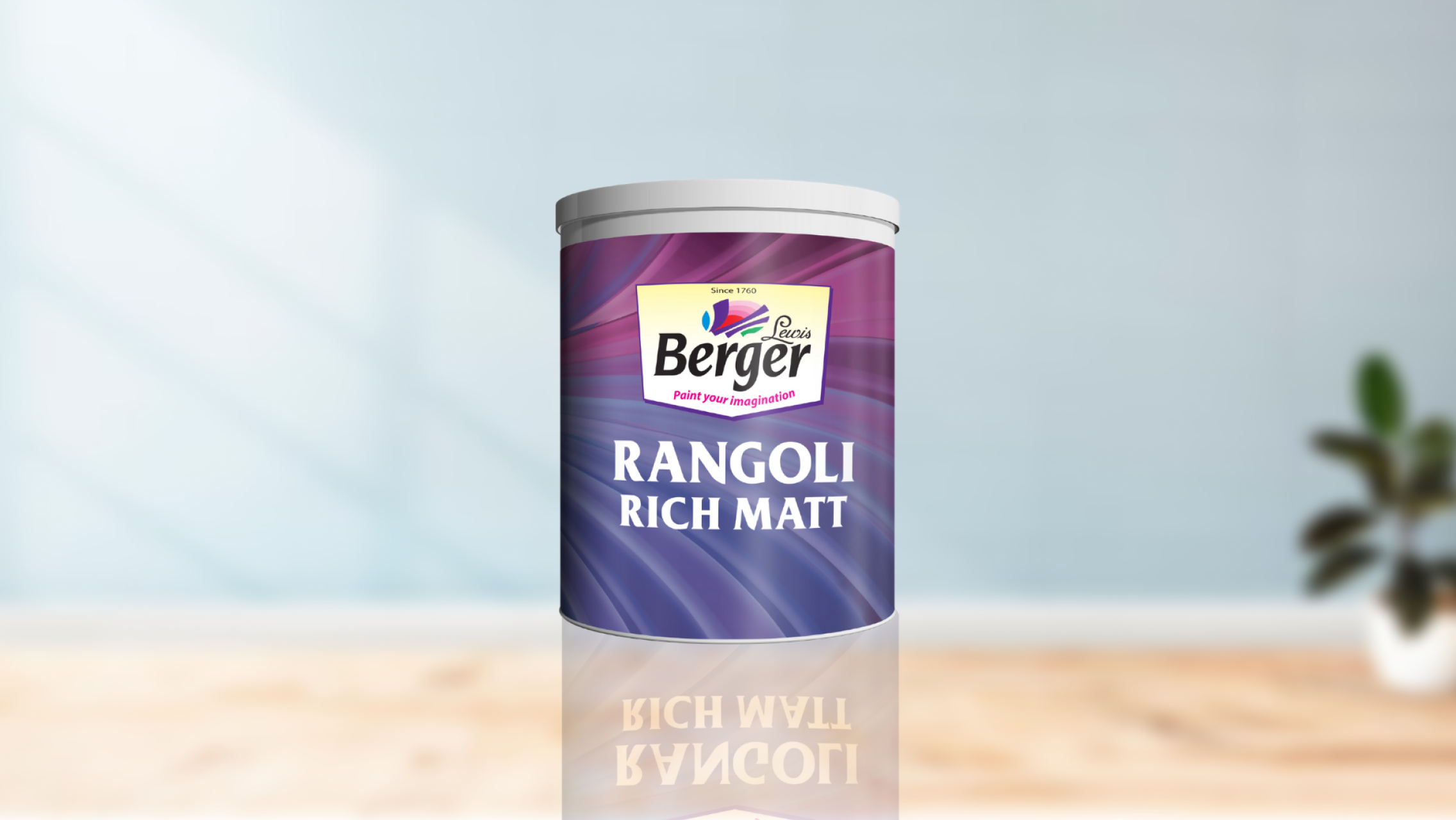 Rangoli Rich Matt Paint for Walls by Berger Paints