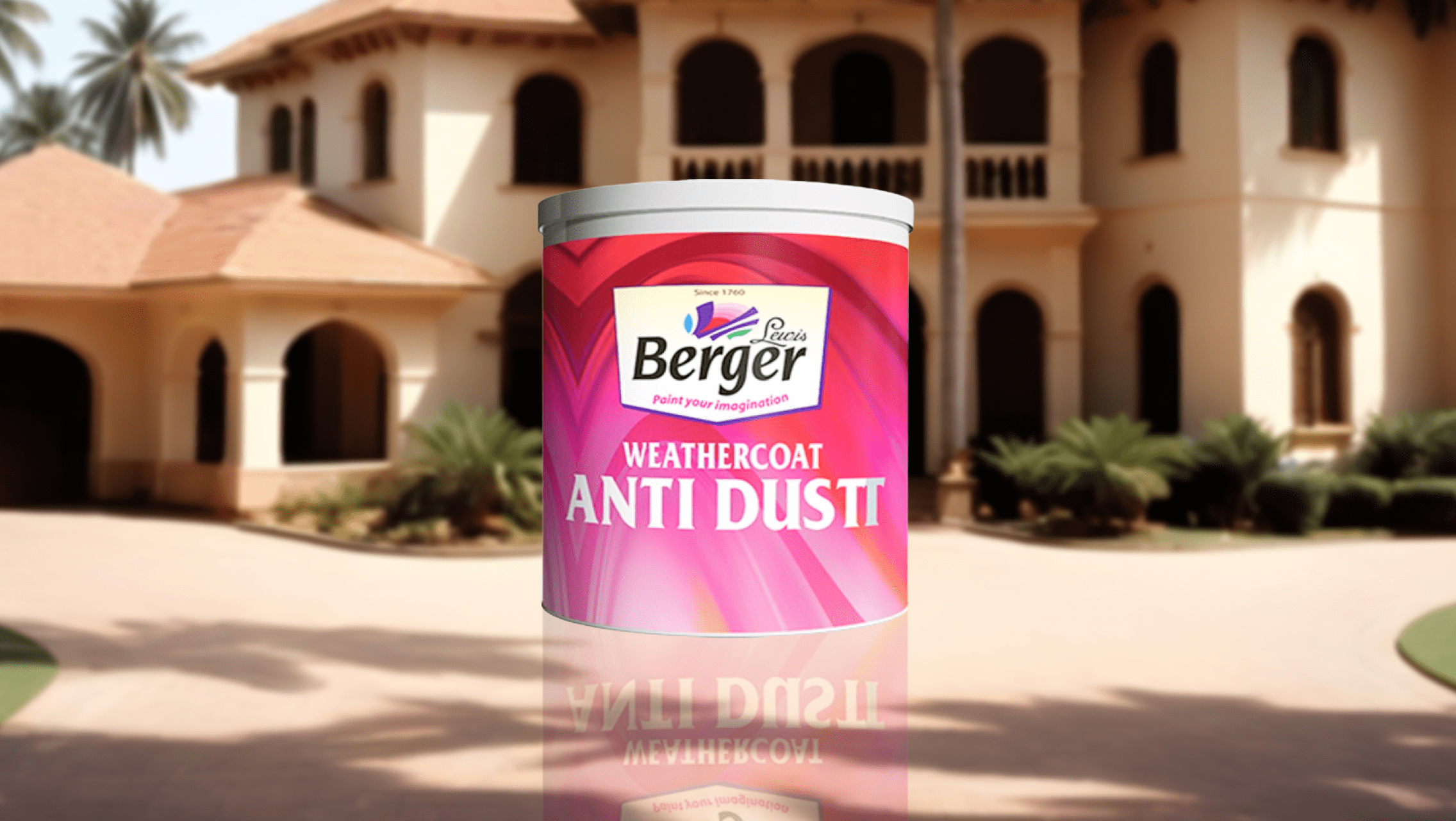 Weathercoat Anti Dustt Exterior Wall Paint