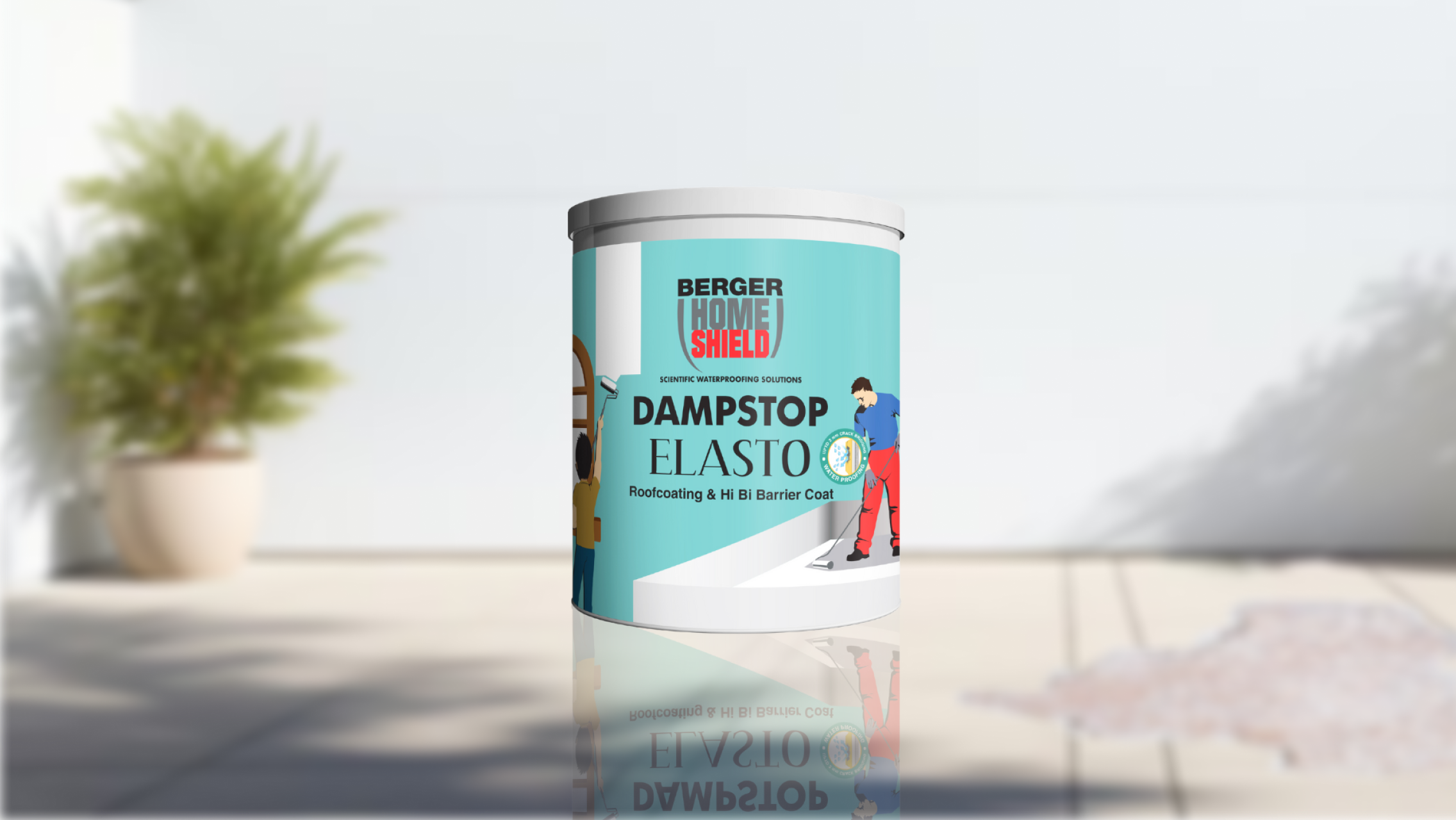 HomeShield Dampstop Elasto | Dampproofing | Berger Paints