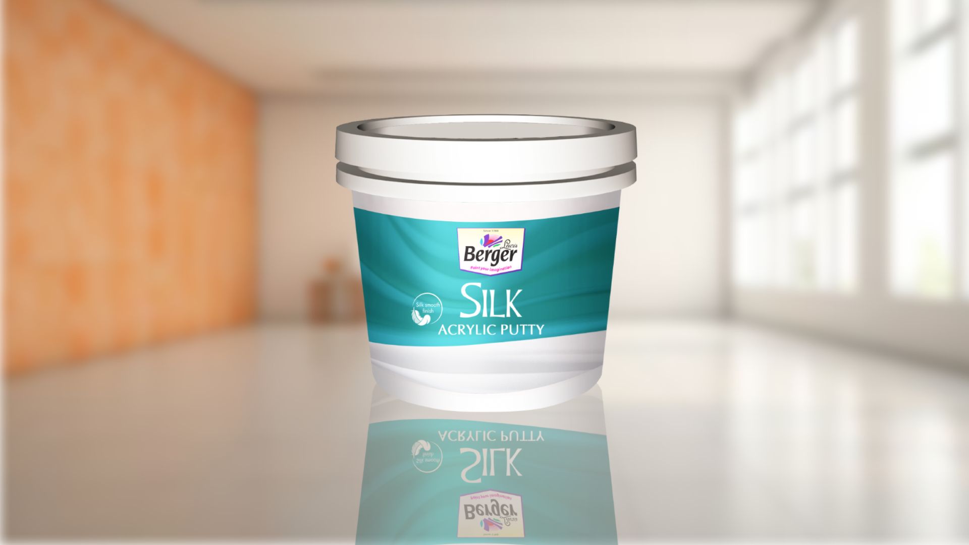 Berger Silk Acrylic Putty – Acrylic Putty for Premium Interior Walls
