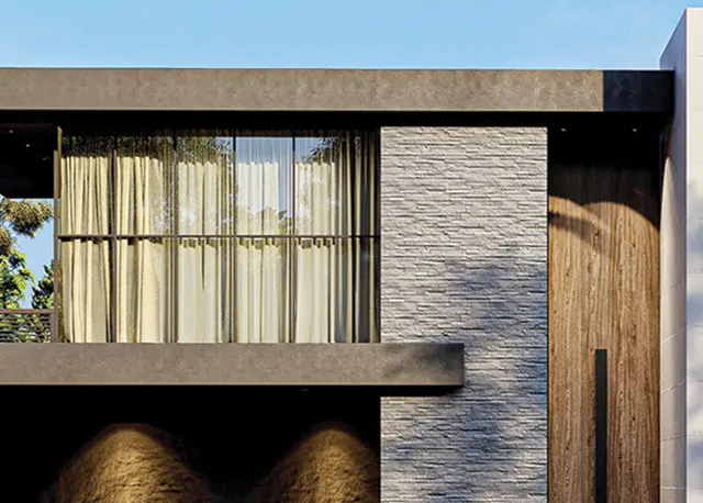 Ruff n Tuff Decora Dholpur Exterior Texture | Berger Paints