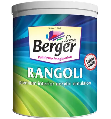 Rangoli Range of Wall Paints by Berger Paints