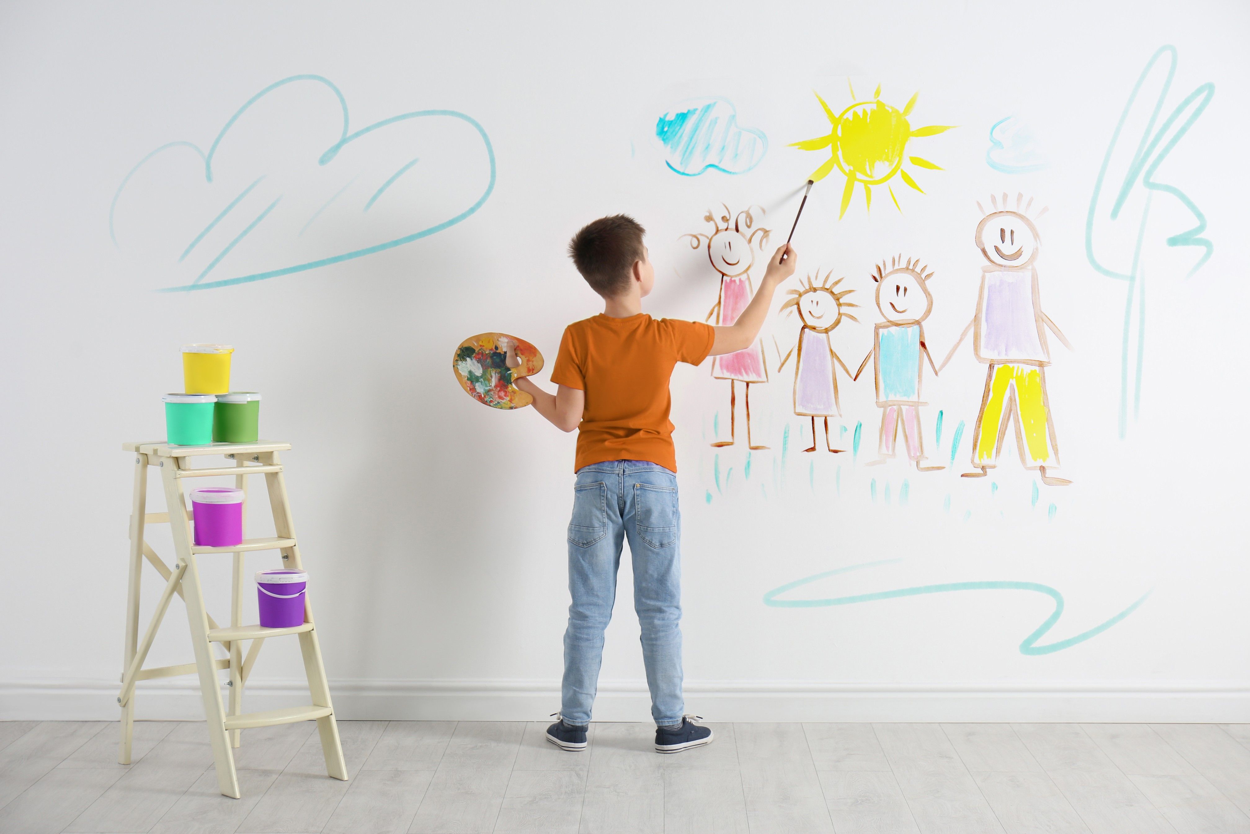 What to do When your Child is Drawing on the Wall?