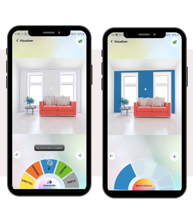 Berger My Colour App - AI House Paint Colour Visualizer for Perfect Walls