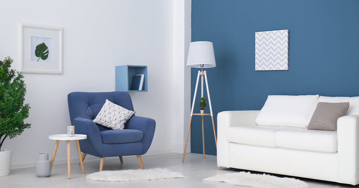 Best Wall Colour Combinations For Blue In Home Decoration