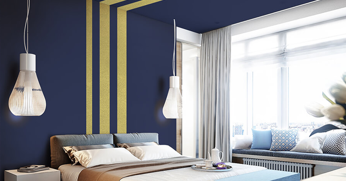 Decorating Your Space With Tertiary Hues And Striking Wall Colour ...