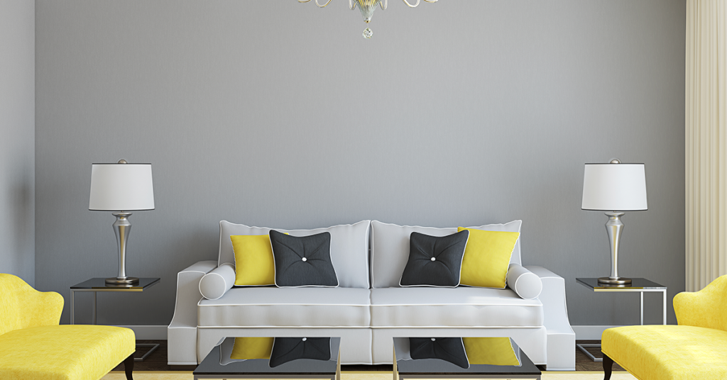 Yellow & Grey Decor - Creative Colour Inspirations