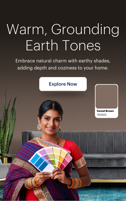 Earth Tone Colour Shades & Natural Tones for Walls