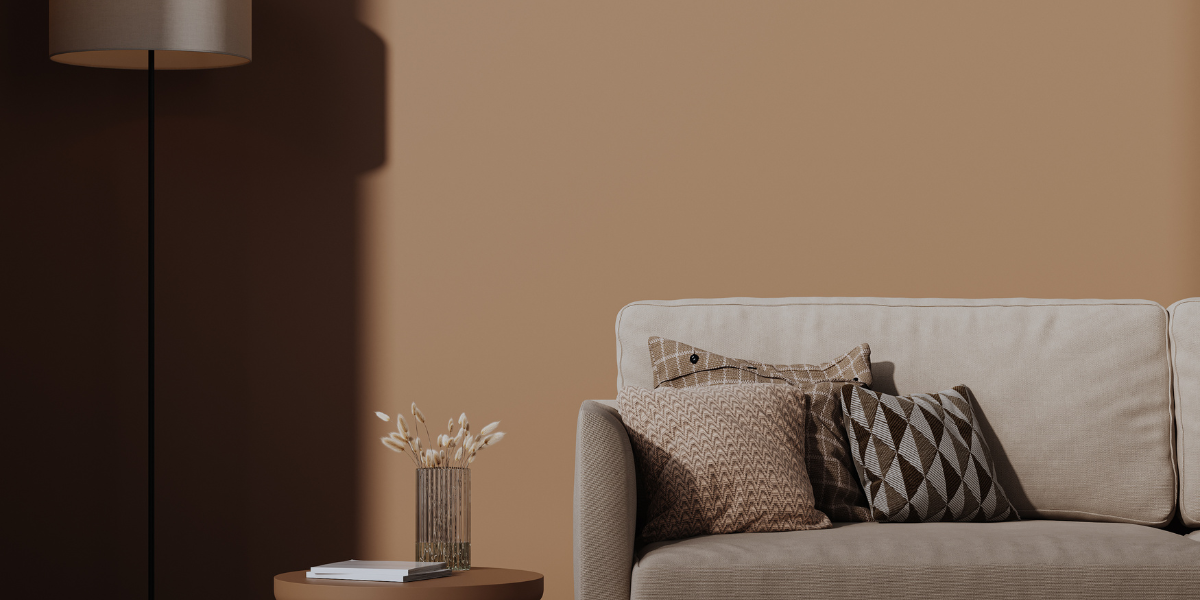 Brown Wall Paint Colour Shades & Combinations for Home